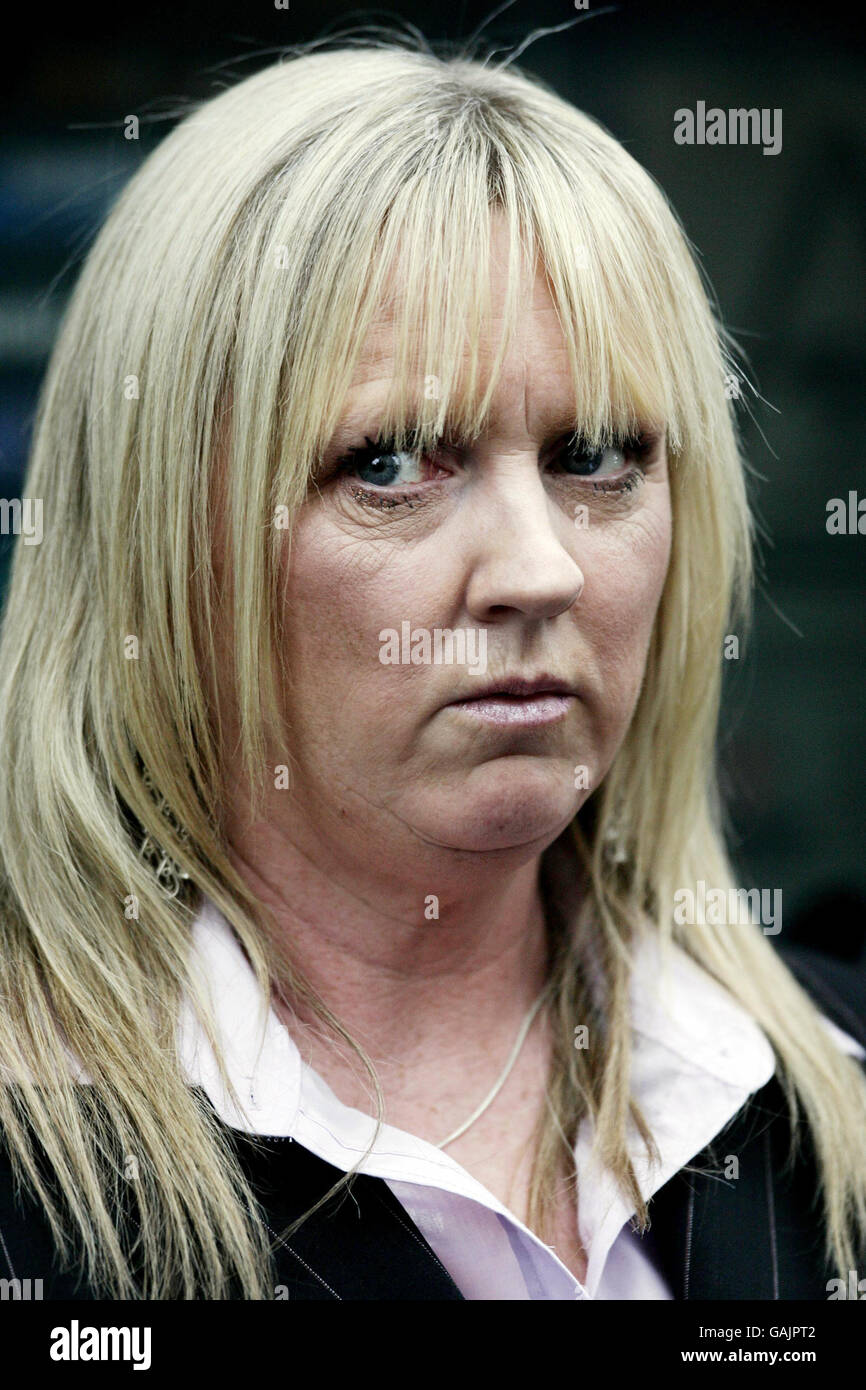 Linda Bowman the mother of Sally Anne Bowman at the Old Bailey in ...