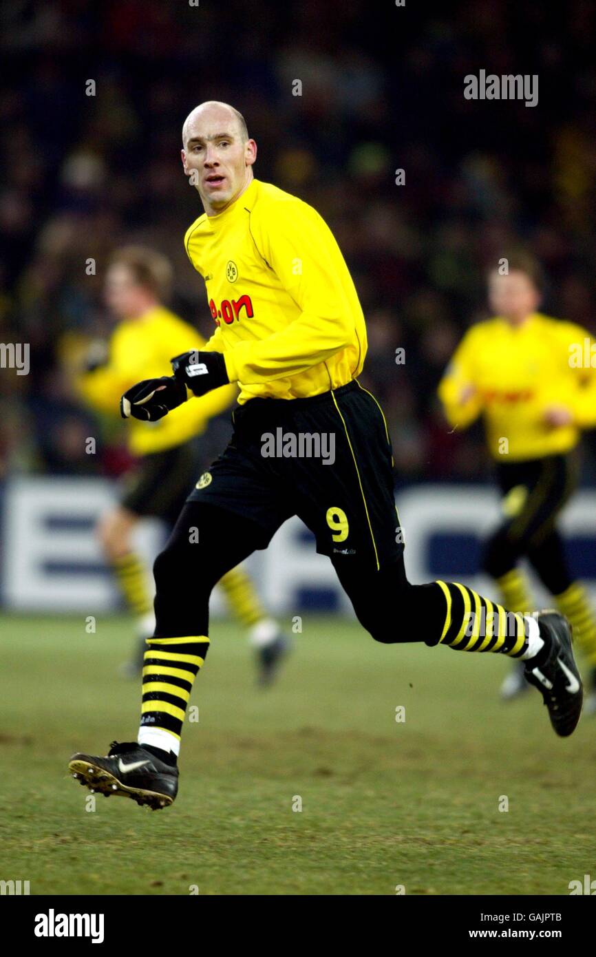 Borussia dortmund v ac milán jan koller hi-res stock photography and ...
