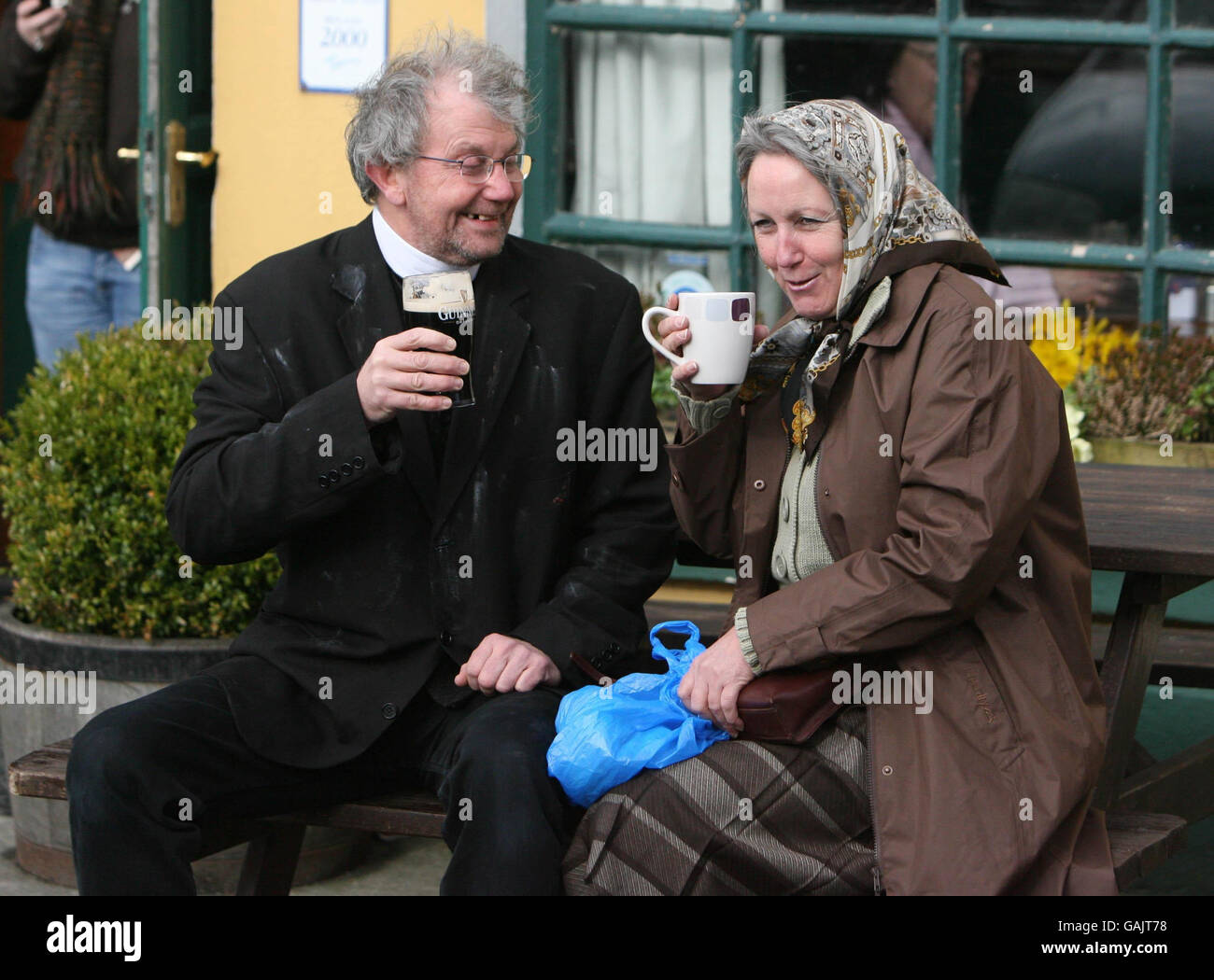 Father Ted fans at the 2nd annual Father Ted festival in Kilfenora Co ...