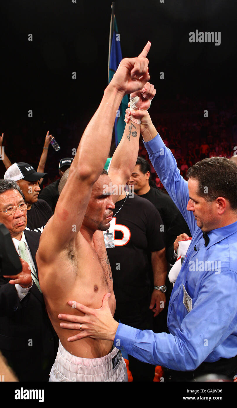 Boxing - WBA Super Middleweight Title - Anthony Mundine v Nader Hamdan ...