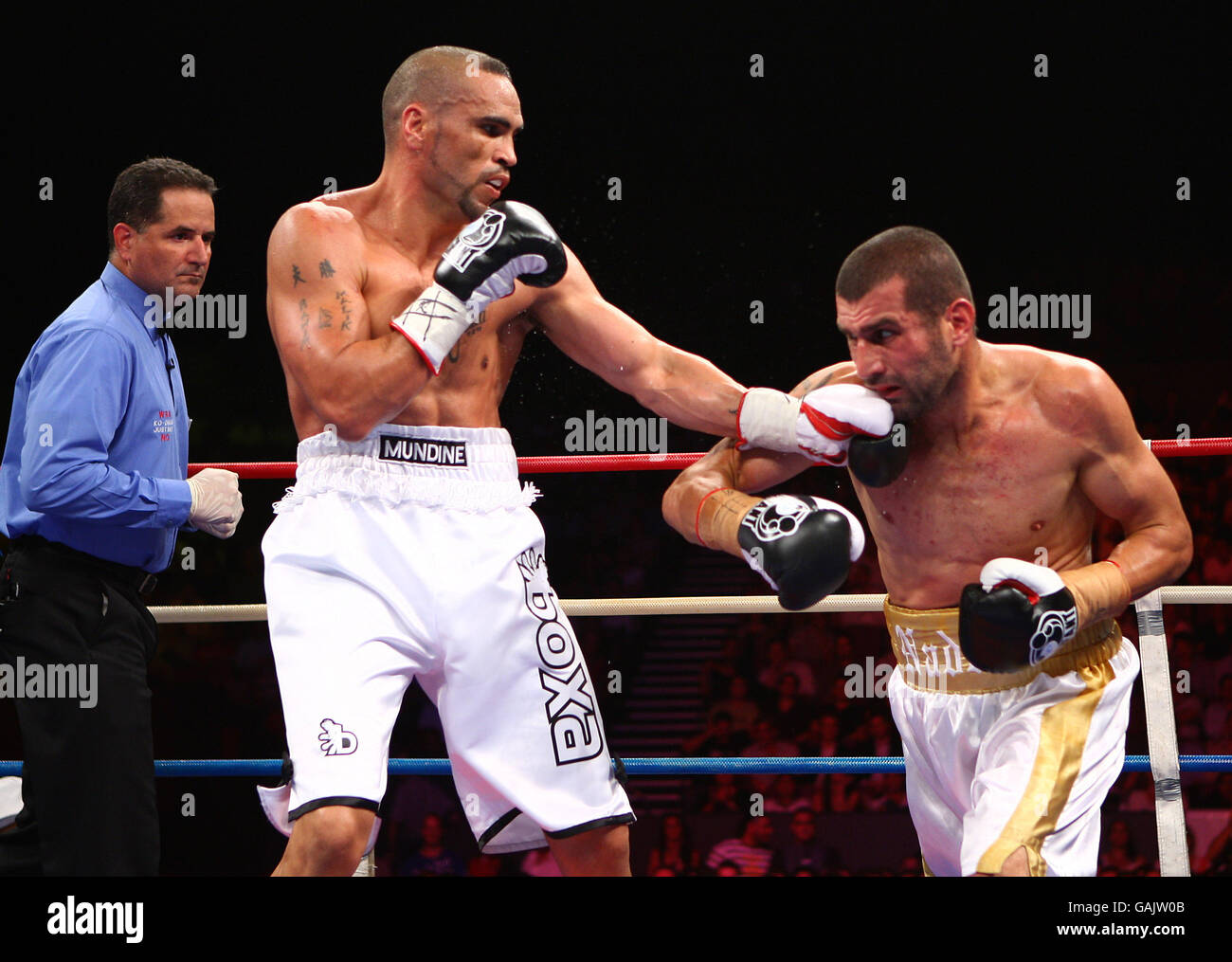 Boxing - WBA Super Middleweight Title - Anthony Mundine v Nader Hamdan ...