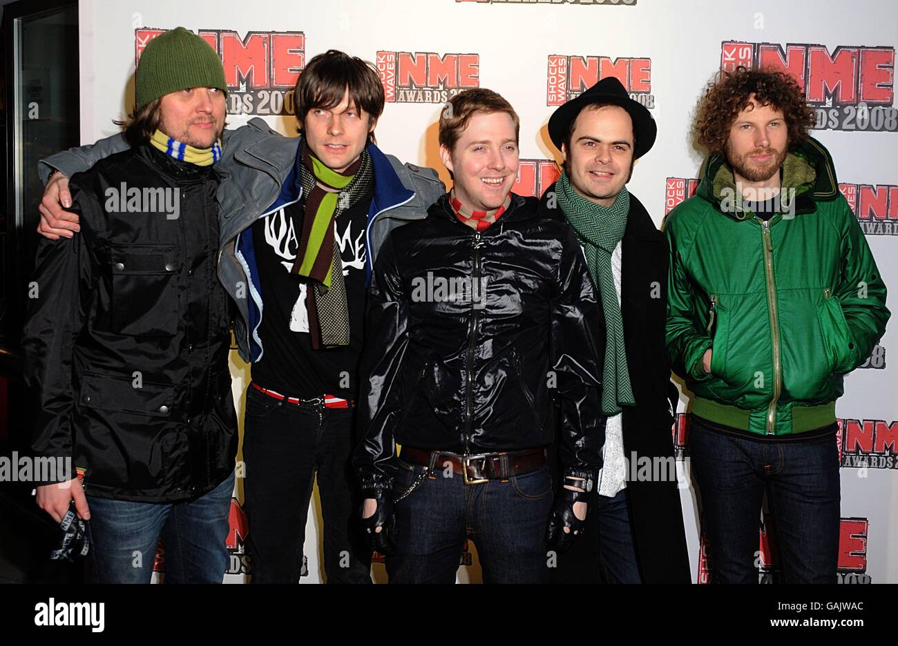The kaiser chiefs l r andrew white hi-res stock photography and images ...