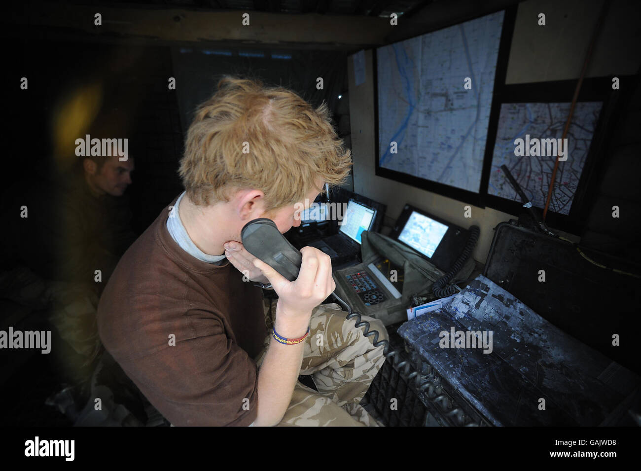Prince Harry talks to aircraft operating over Afghanistan from JTAC ...