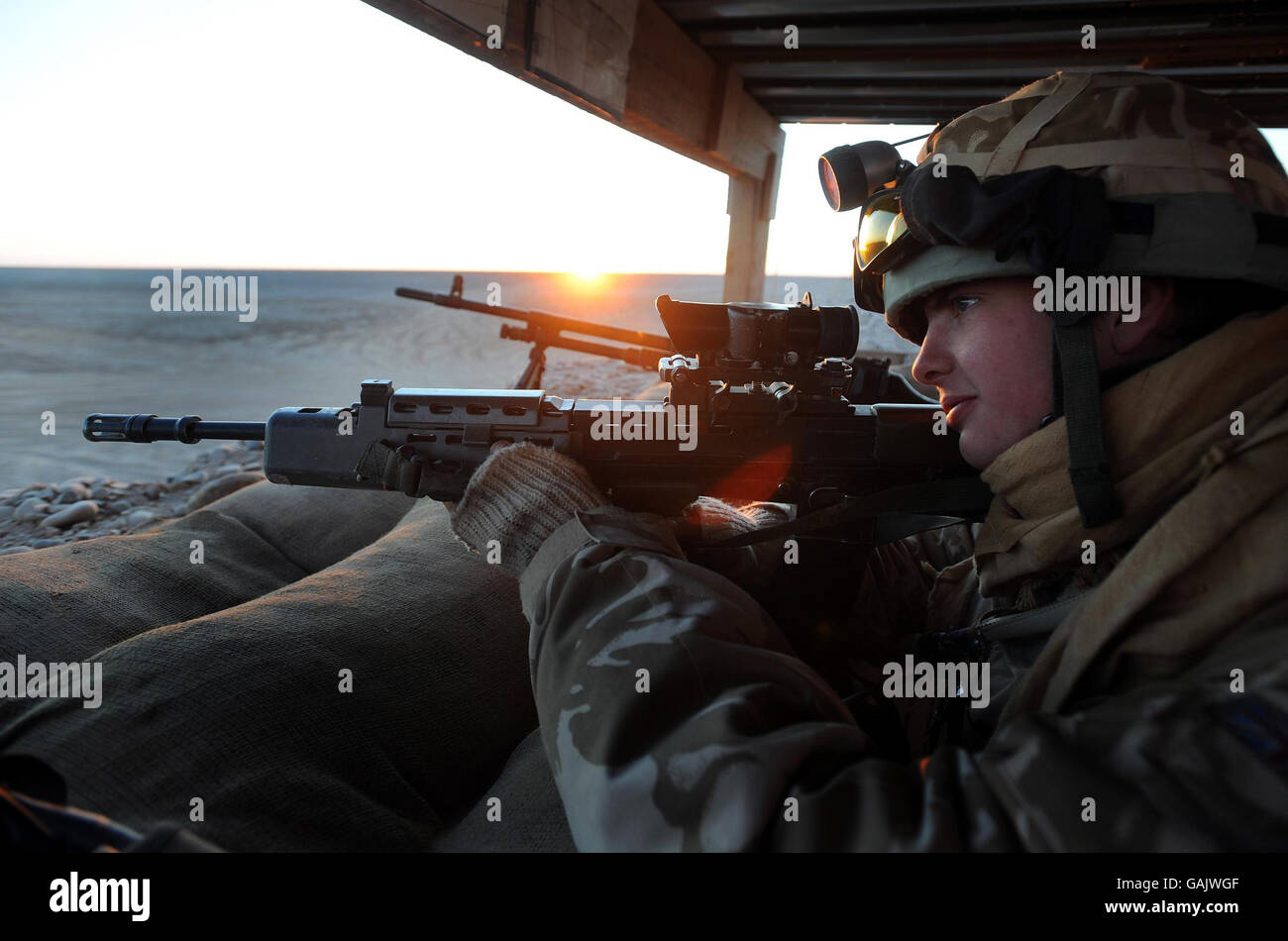Forward operating base dwyer afghanistan High Resolution Stock ...