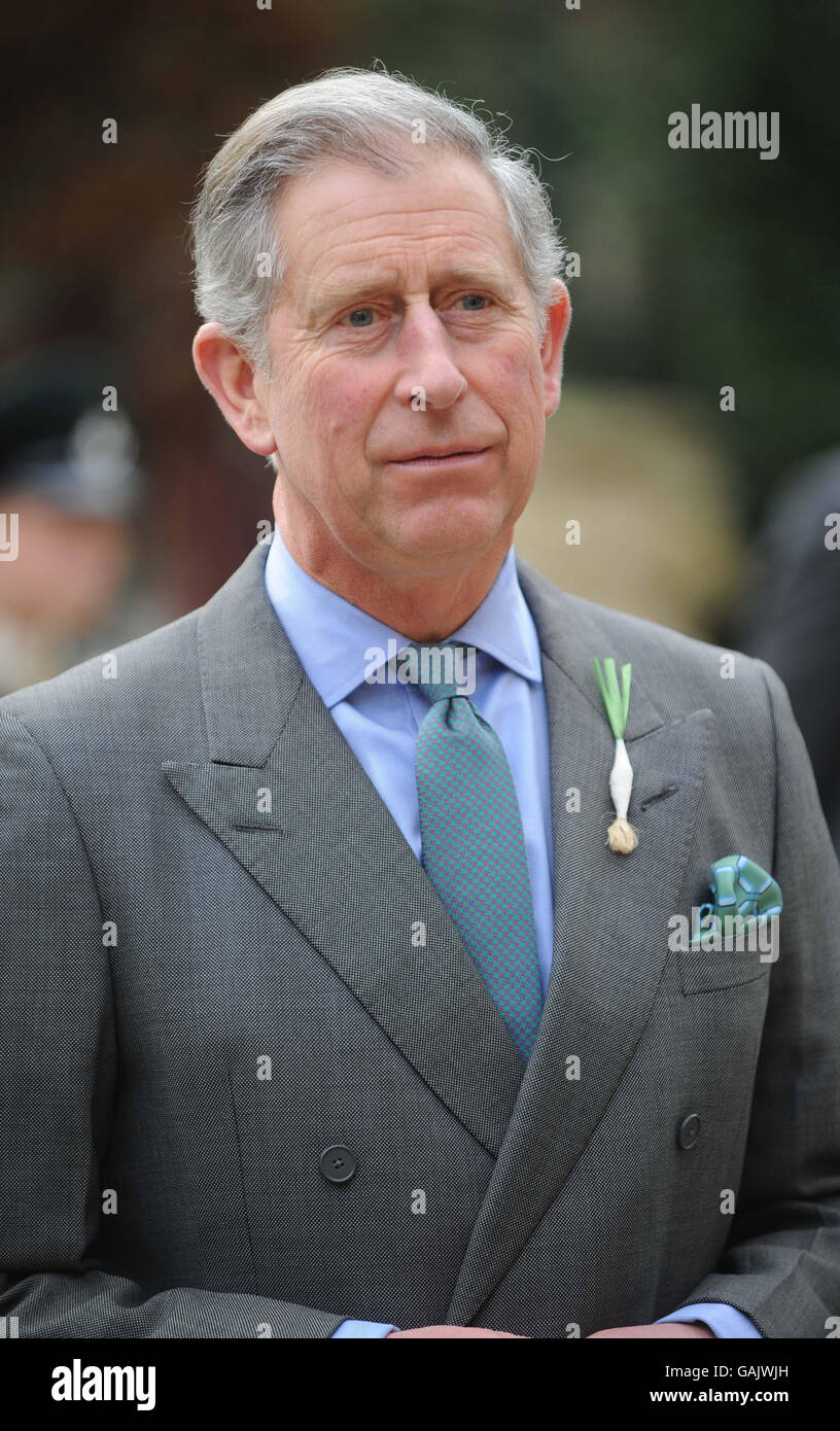 Prince Charles Grey Suit Stock Photos & Prince Charles Grey Suit Stock ...