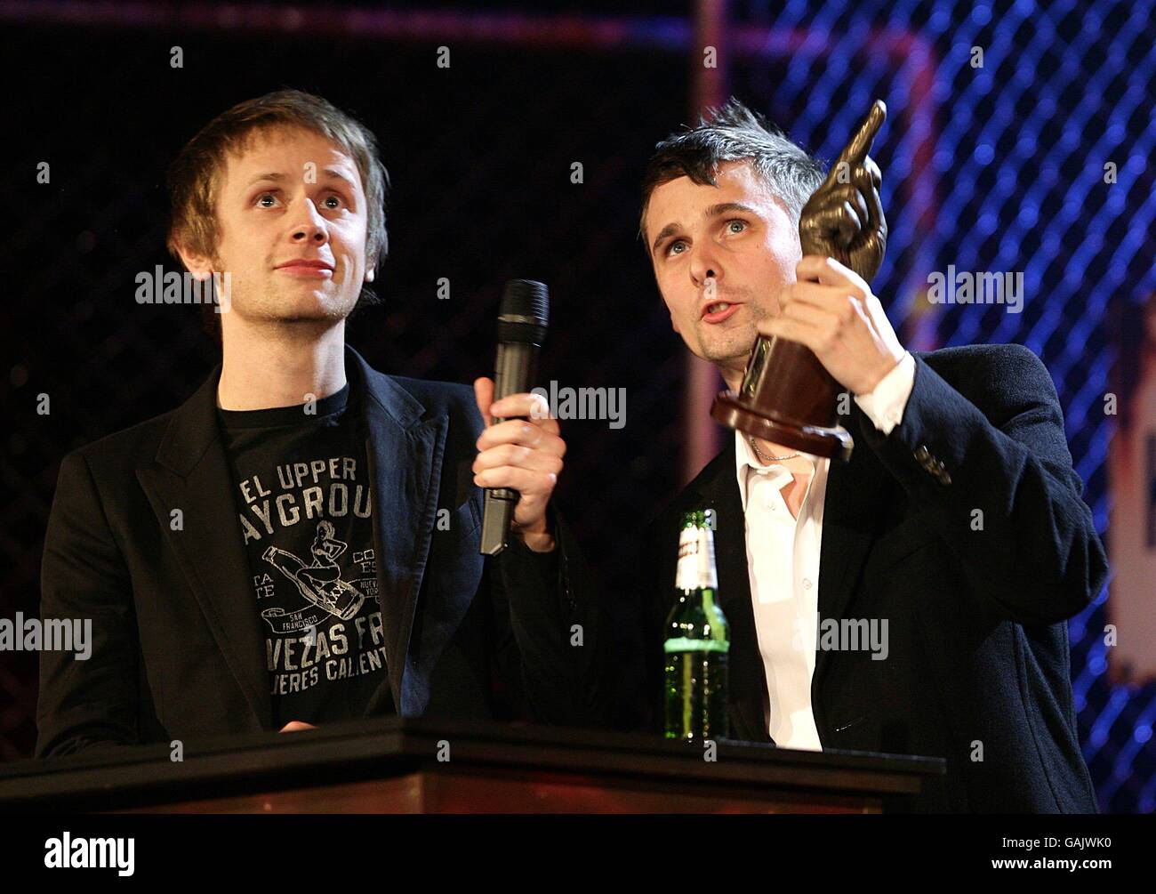 Shockwaves nme awards 2008 london hi-res stock photography and images ...