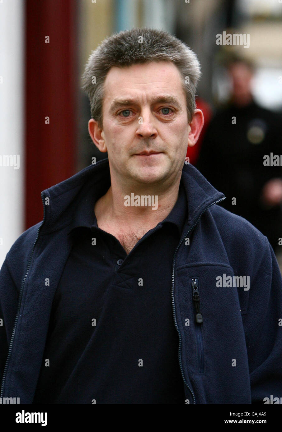 Anthony Delaney leaves Lewes Crown Court, East Sussex, after his ...