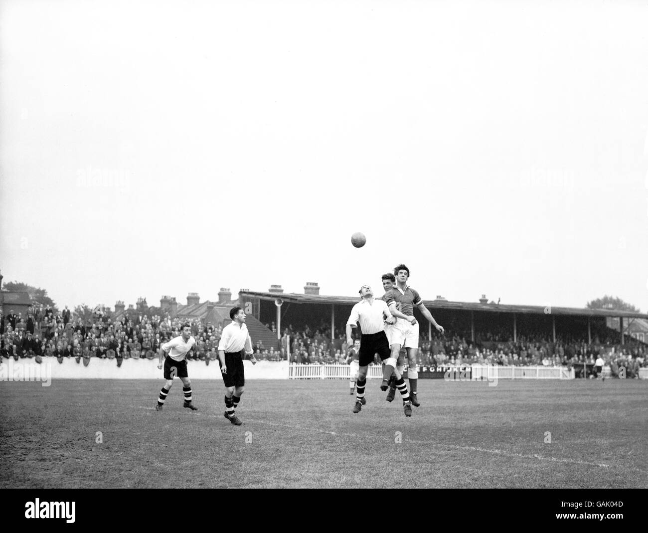 Leyton Orient's Dennis Pacey (r) beats Torquay United's Eric Webber ...
