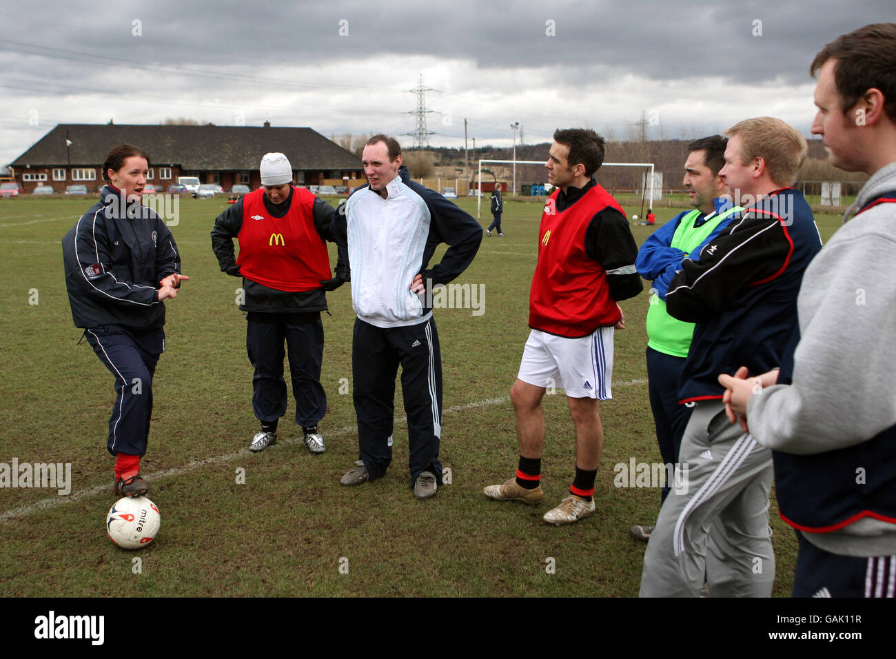 Fa coaching programme with mcdonalds hi-res stock photography and ...
