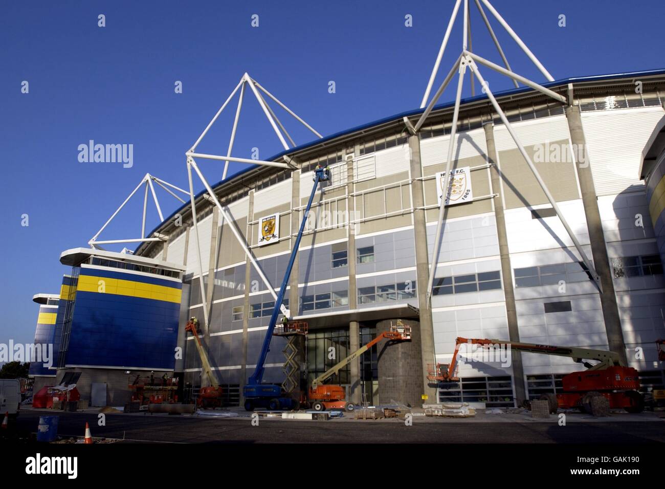 A general view of the KC Stadium, new home of Hull City Stock Photo - Alamy