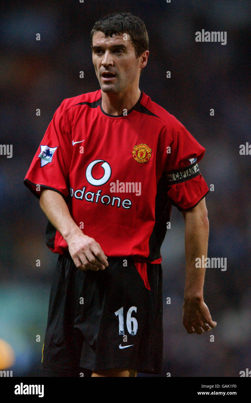 Blackburn v man utd keane hi-res stock photography and images - Alamy