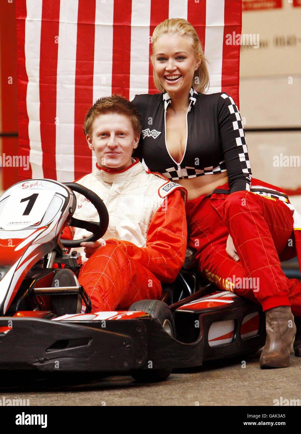 Scotkart competition to win a trip to USA Stock Photo - Alamy