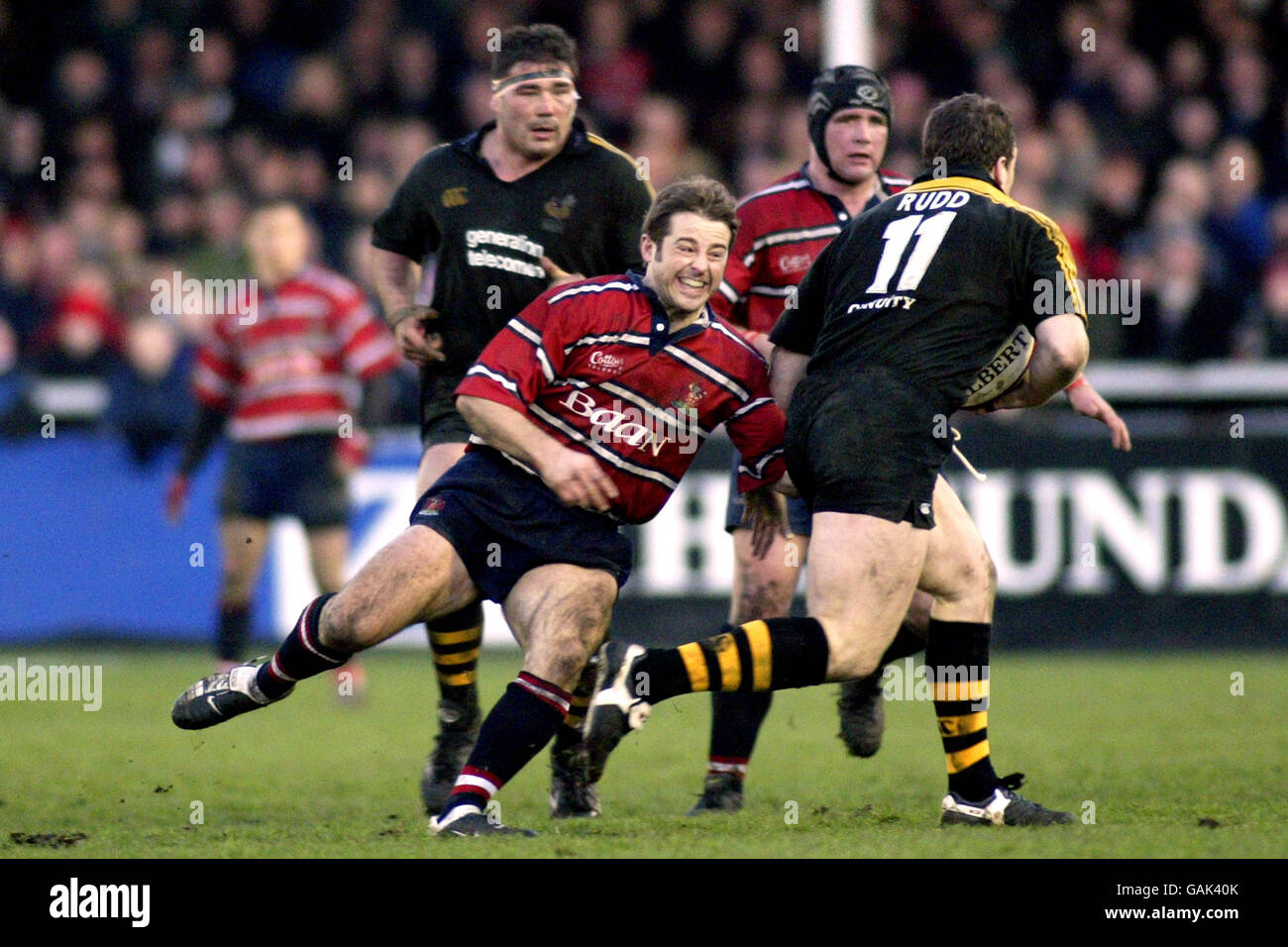 Rugby union zurich premiership gloucester v london wasps hi-res stock ...