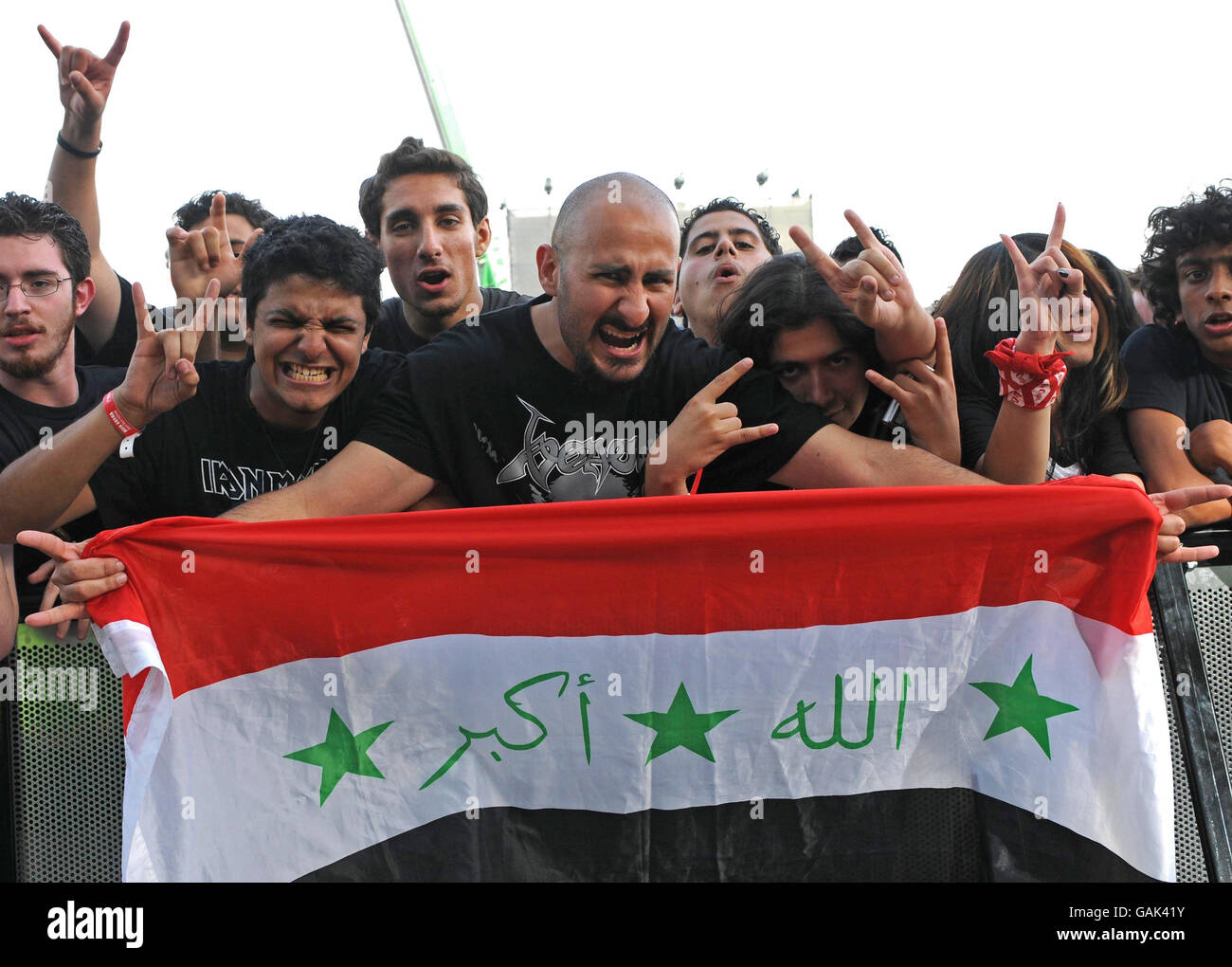 Dubai desert rock festival hi-res stock photography and images - Alamy