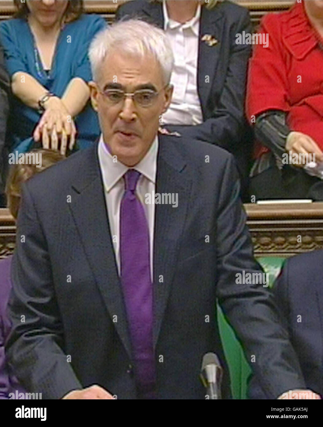 Alistair darling 2008 hi-res stock photography and images - Alamy