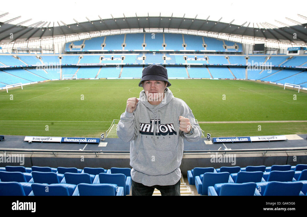 Boxing - Ricky Hatton Press Conference - City Of Manchester Stadium ...