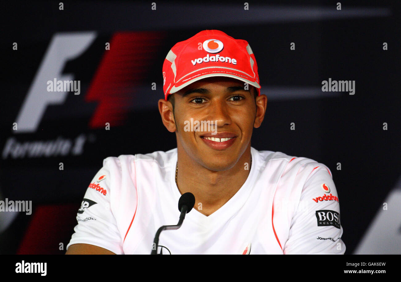 Formula one press conference hi-res stock photography and images - Alamy