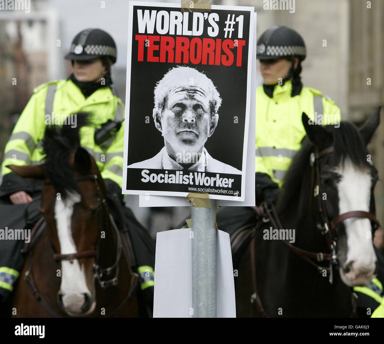 Anti-war protest Glasgow Stock Photo - Alamy
