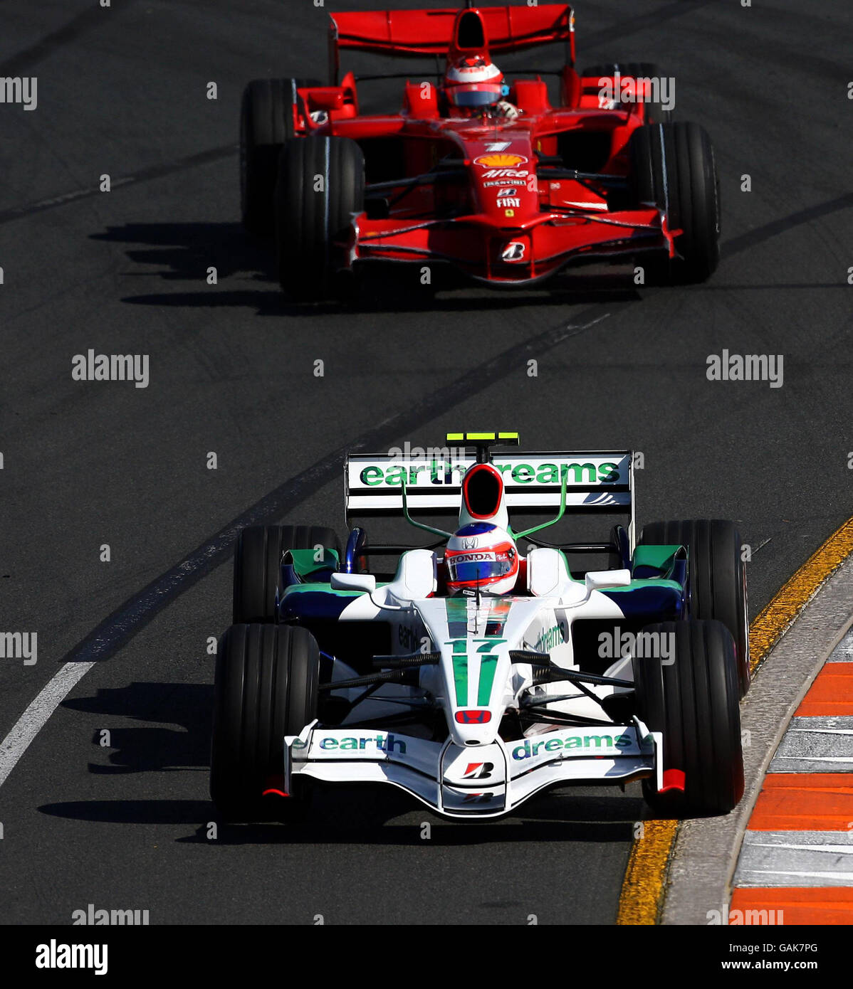 Formula 1 car top view hi-res stock photography and images - Alamy