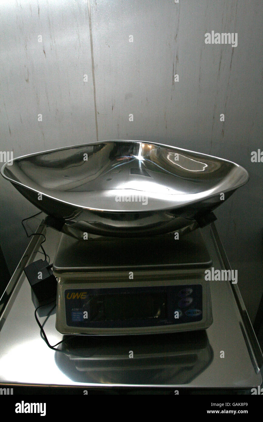 Westminster forensic mortuary Stock Photo - Alamy