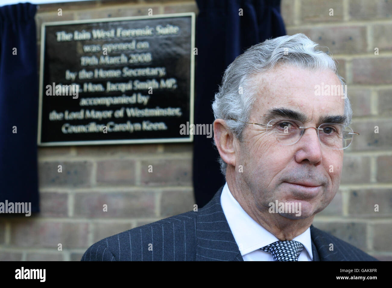 Westminster Coroner Dr Paul Knapman at the opening of the Westminster ...