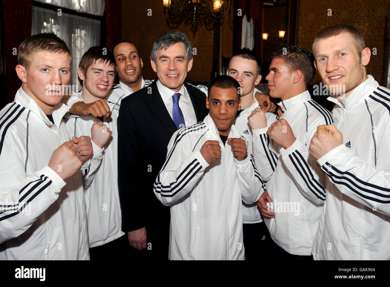 Boxing - Prime Minister with GB Olympic Boxers - Houses of Parliament ...