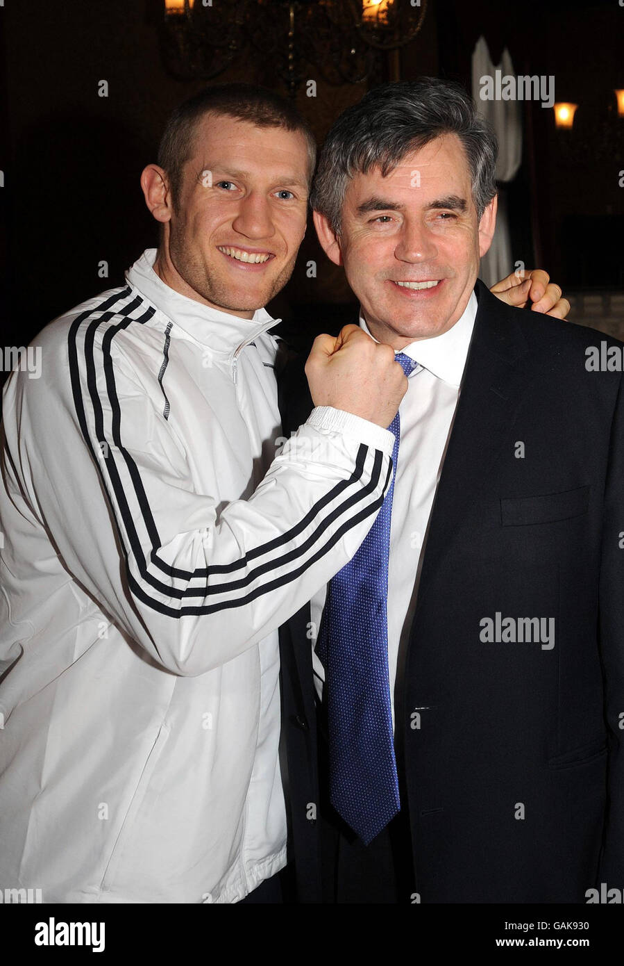 Prime minister gb olympic boxers hi-res stock photography and images ...