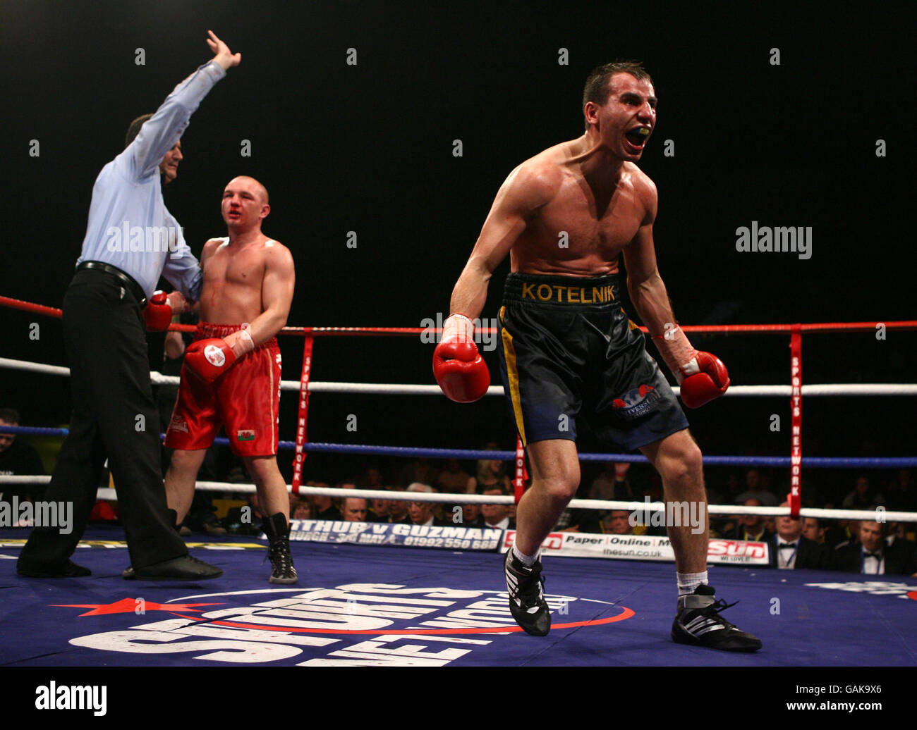 Boxing - WBA Light Welterweight Title - Gavin Rees v Andreas Kotelnik ...