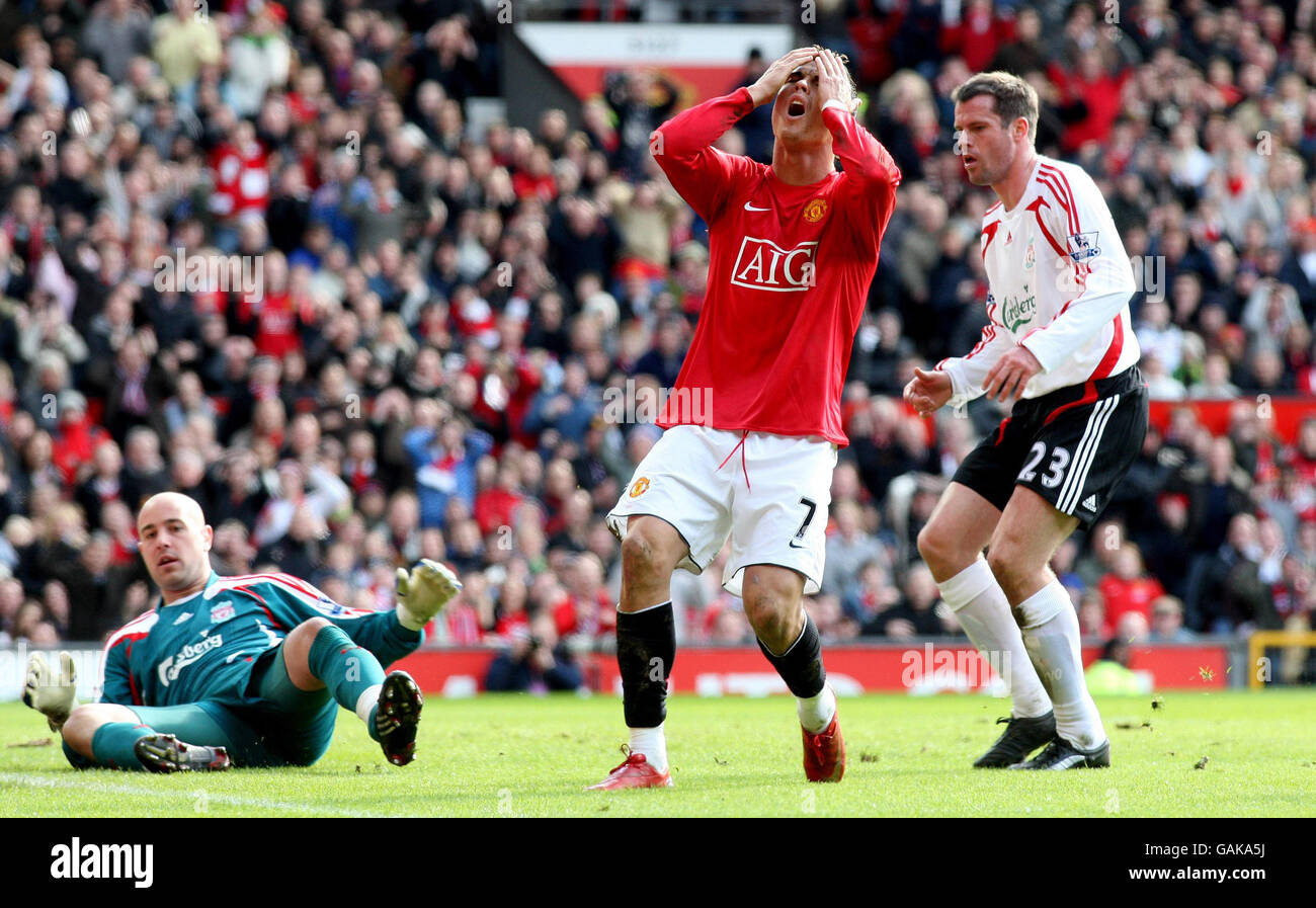 Cristiano ronaldo manchester united sad hi-res stock photography and ...