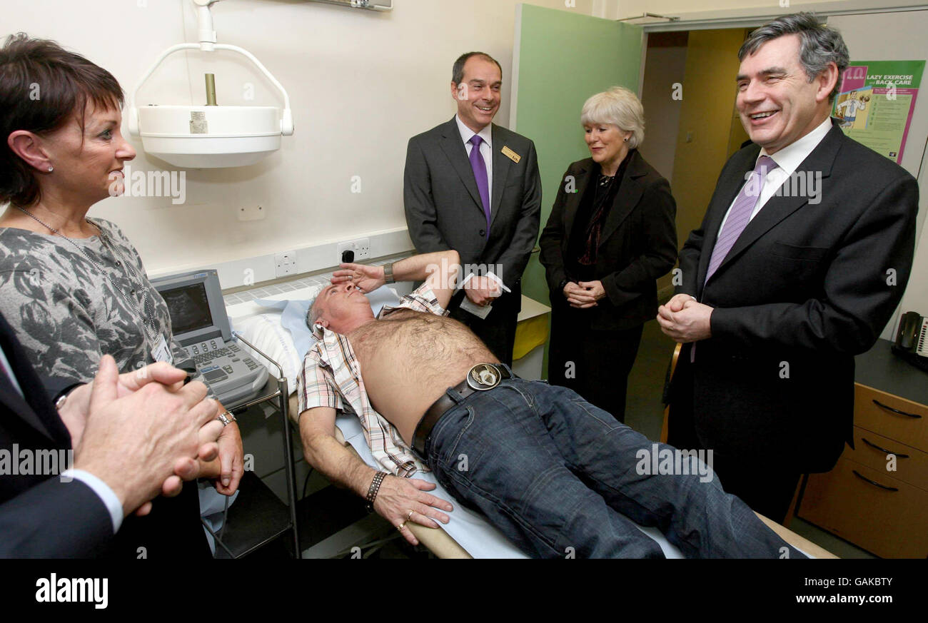 Early screening announcement Stock Photo - Alamy