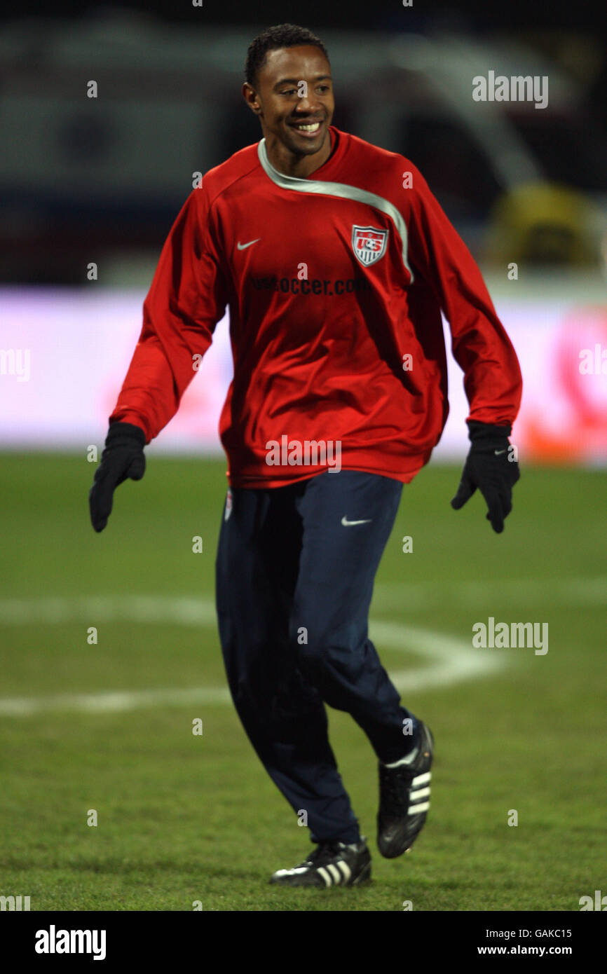 Soccer - International Friendly - Poland v USA - Wisla Stadium. Cory Gibbs, USA Stock Photo - Alamy