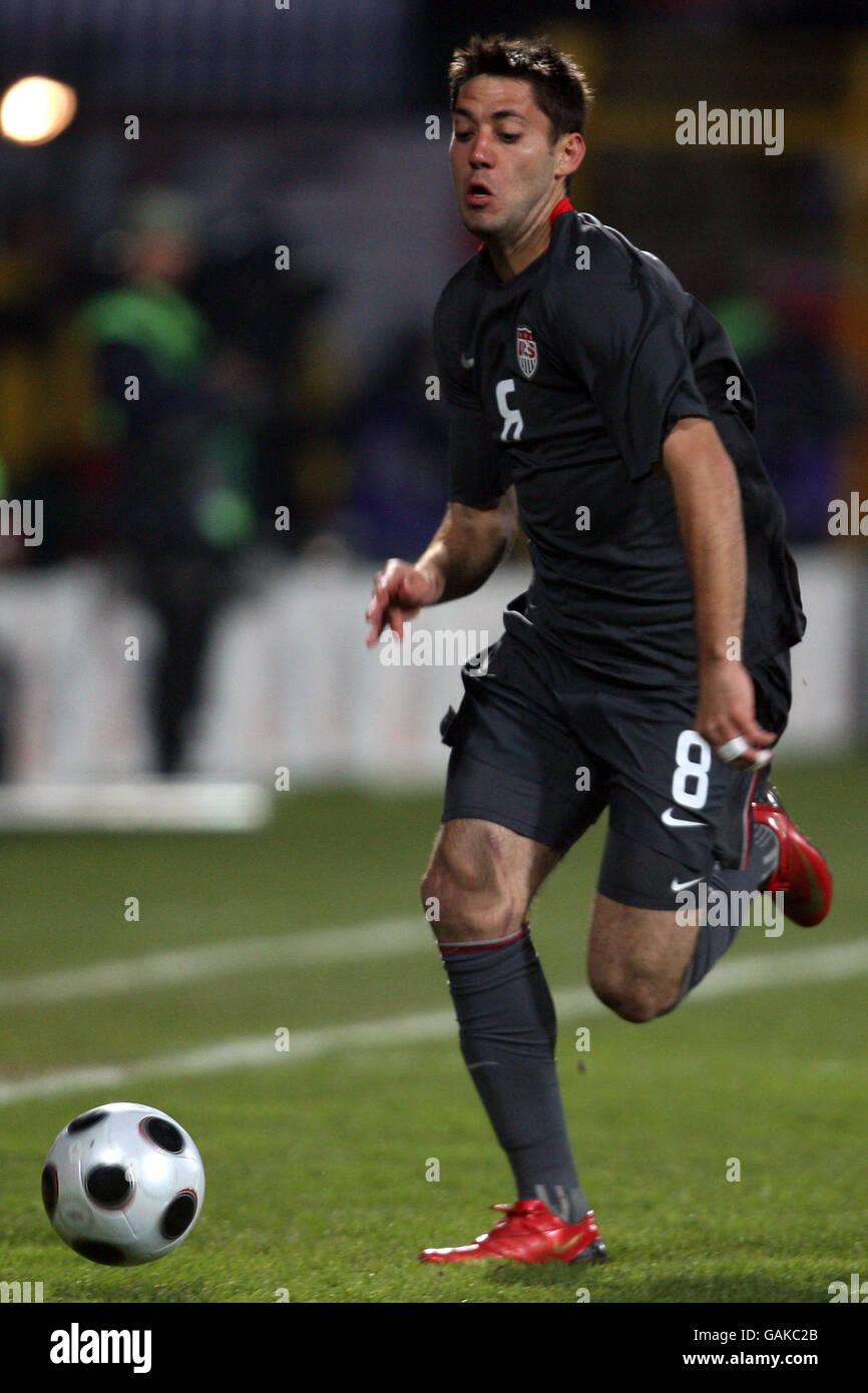 Soccer international friendly poland v usa wisla stadium hi-res stock ...