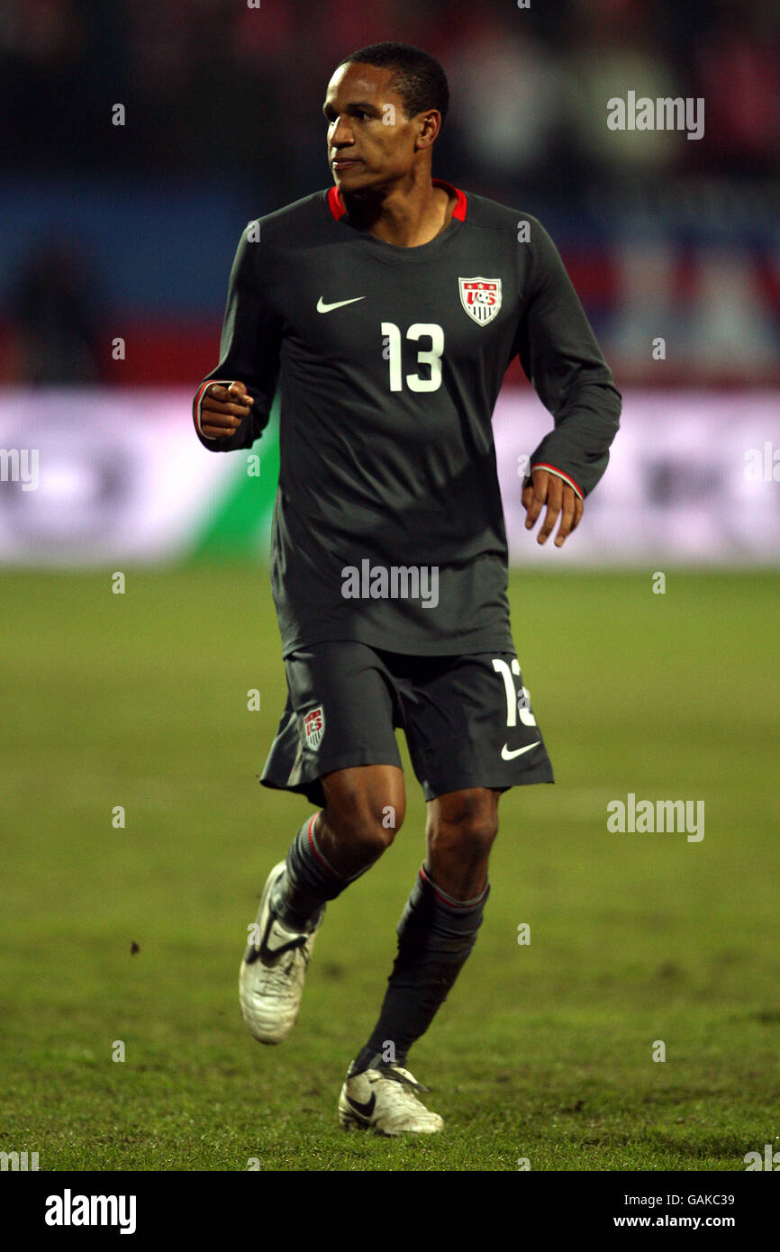 Soccer international friendly poland v usa wisla stadium hi-res stock ...