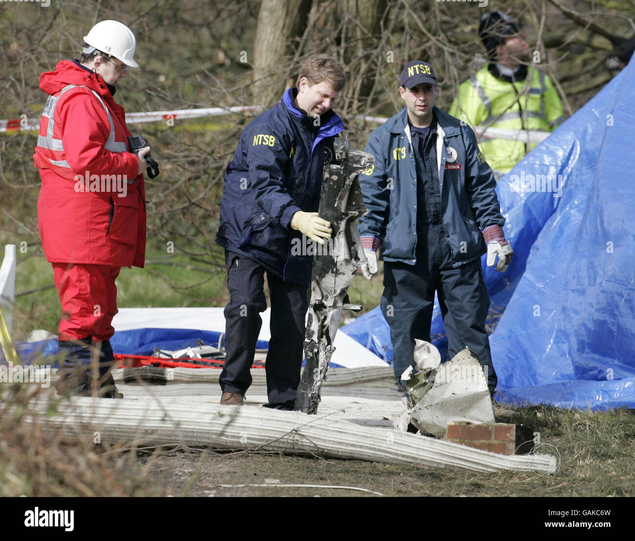 Kent plane crash Stock Photo - Alamy