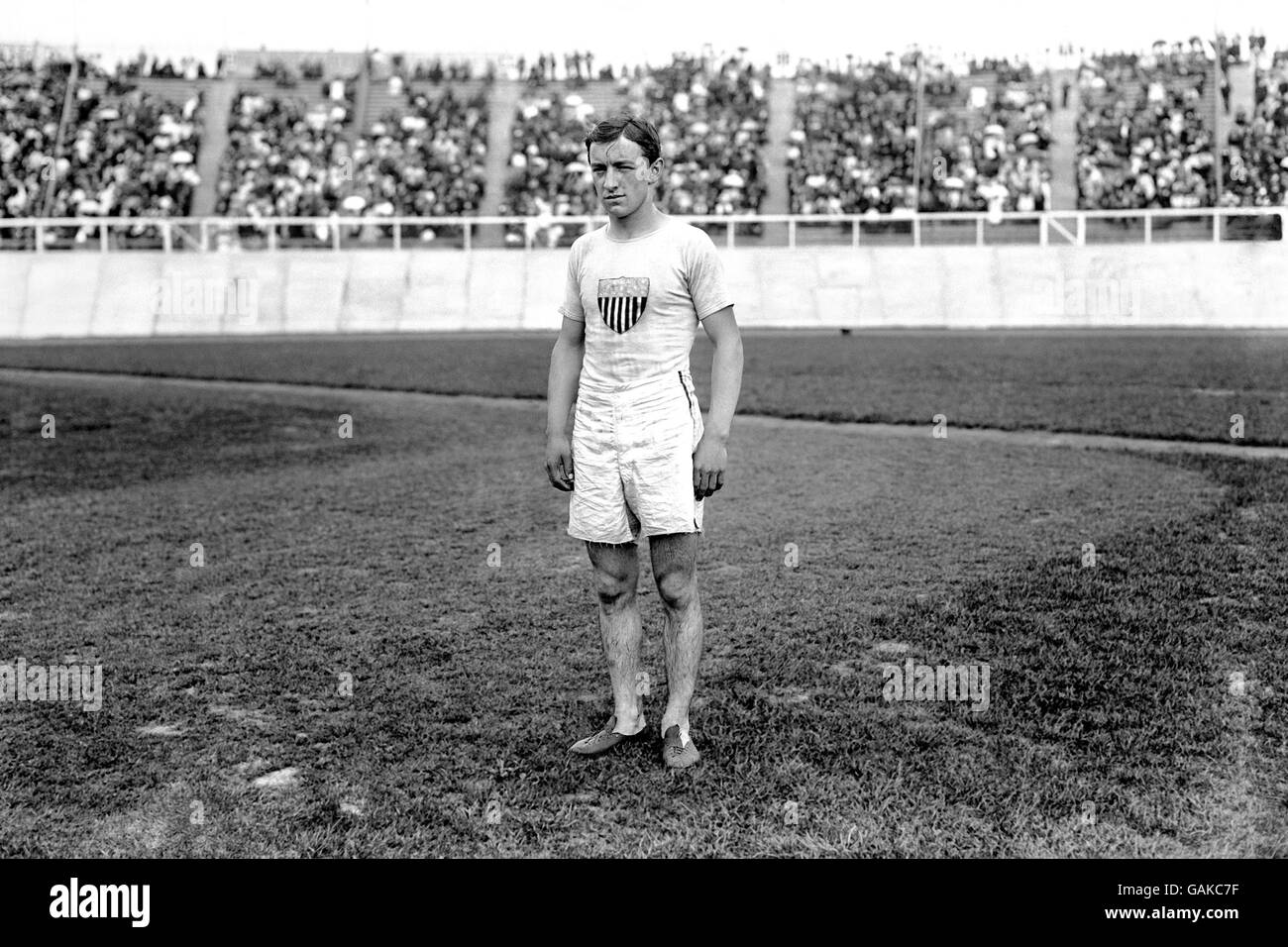 Winner of the marathon race at the 1908 summer olympics hi-res stock ...