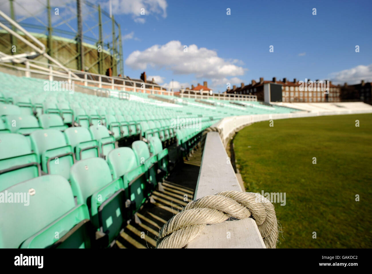 Cricket - Surrey County Cricket Club - The Brit Oval. A general view of ...