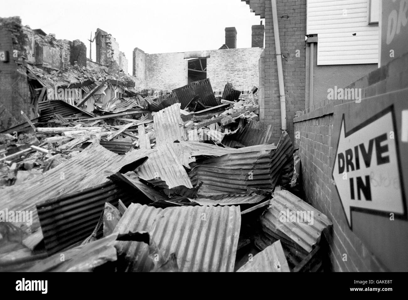 The aftermath of the Toxteth Riots in Liverpool Stock Photo - Alamy