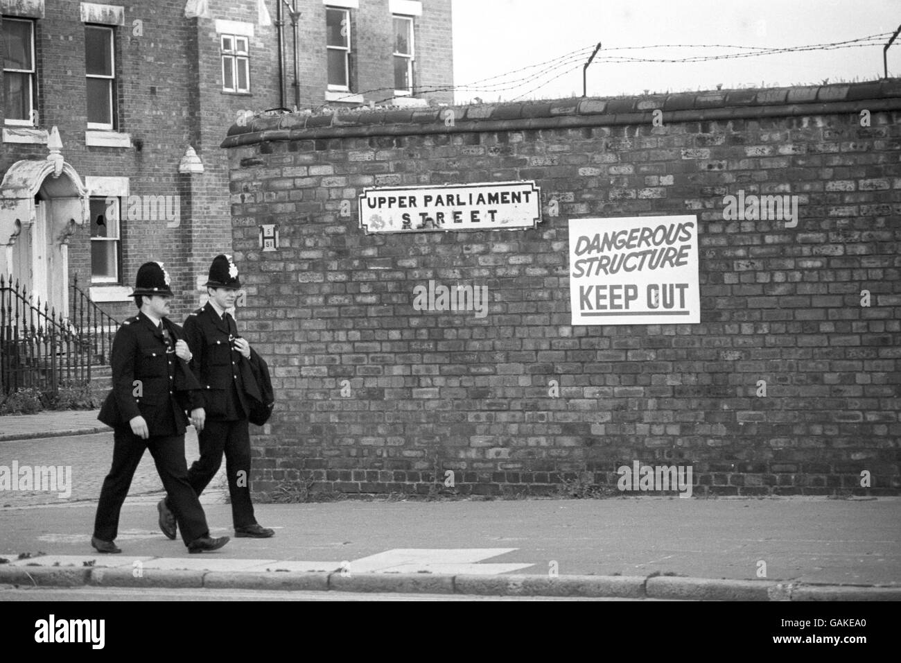 Aftermath of toxteth riots in liverpool hi-res stock photography and ...