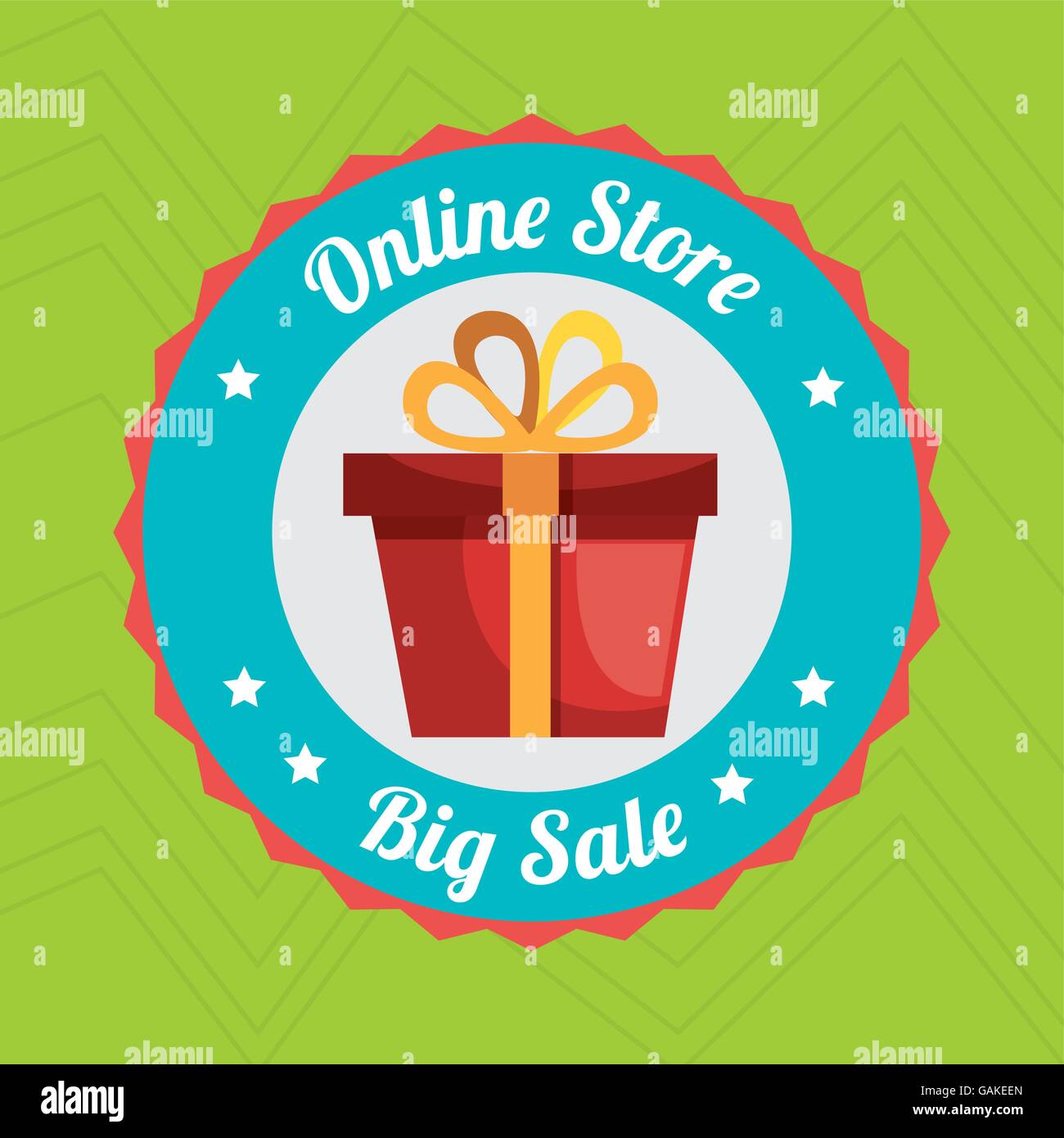 Commercial seal online store Stock Vector Images - Alamy