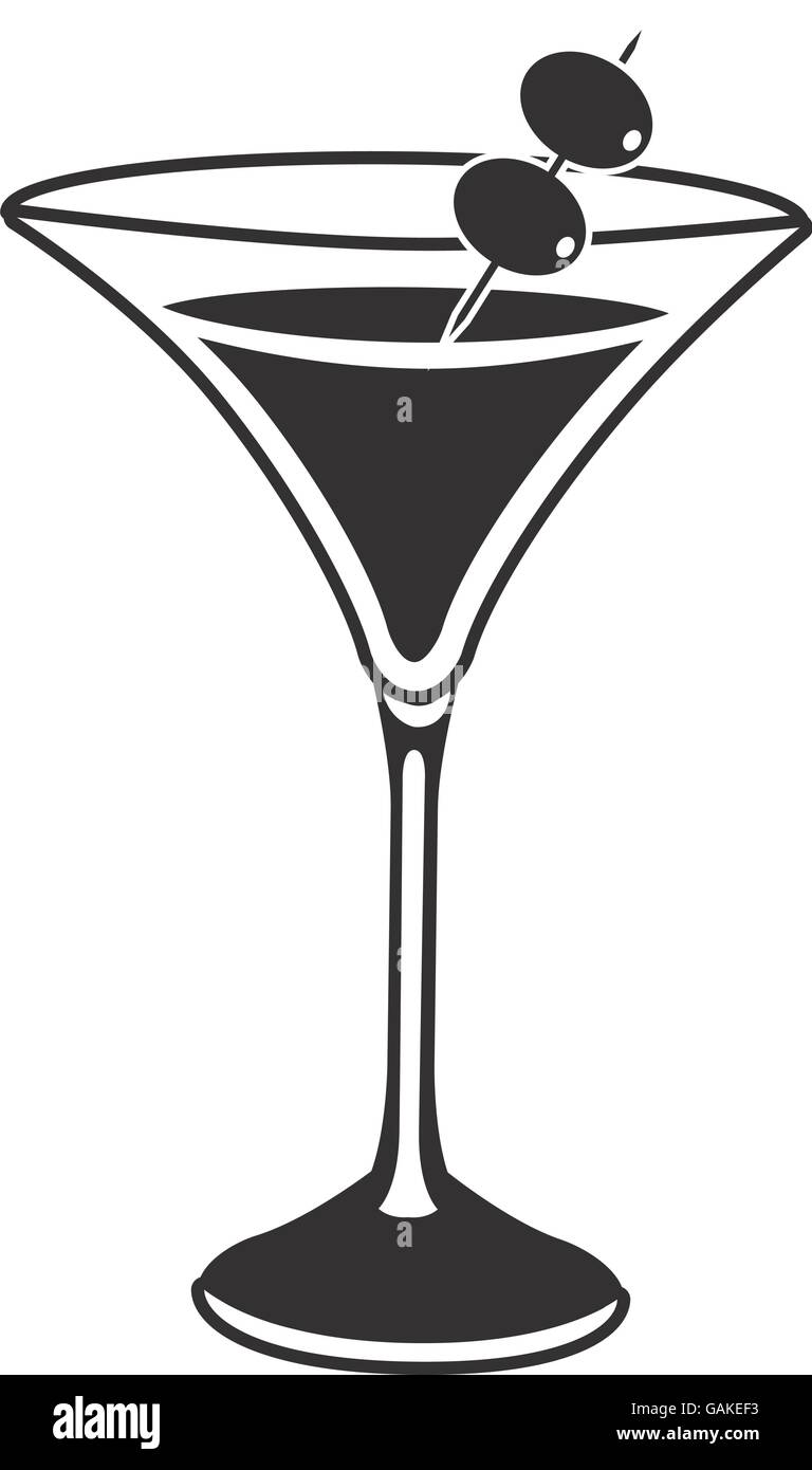 cocktail party isolated icon design Stock Vector Image & Art - Alamy