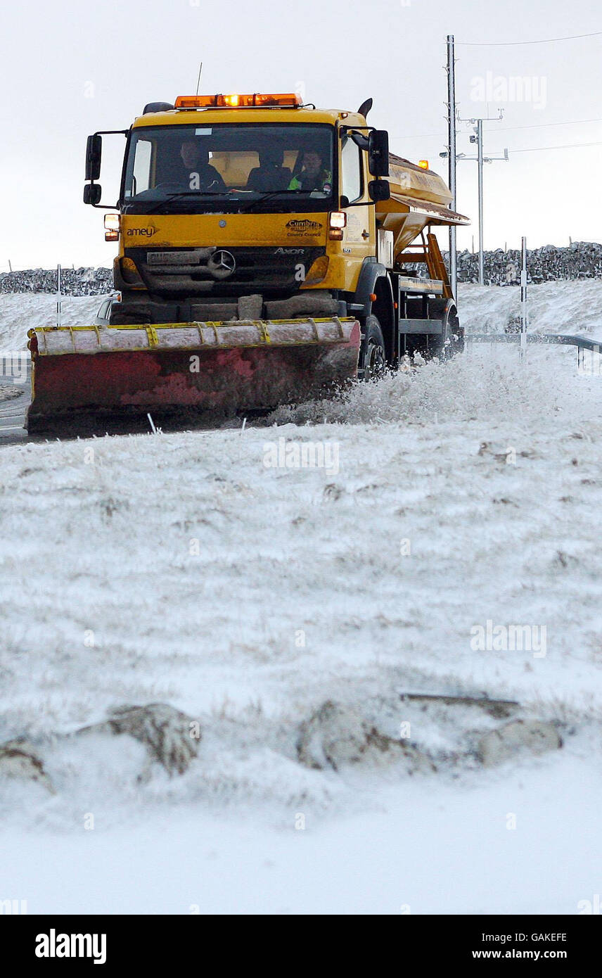 Scotland snow plow hi-res stock photography and images - Alamy