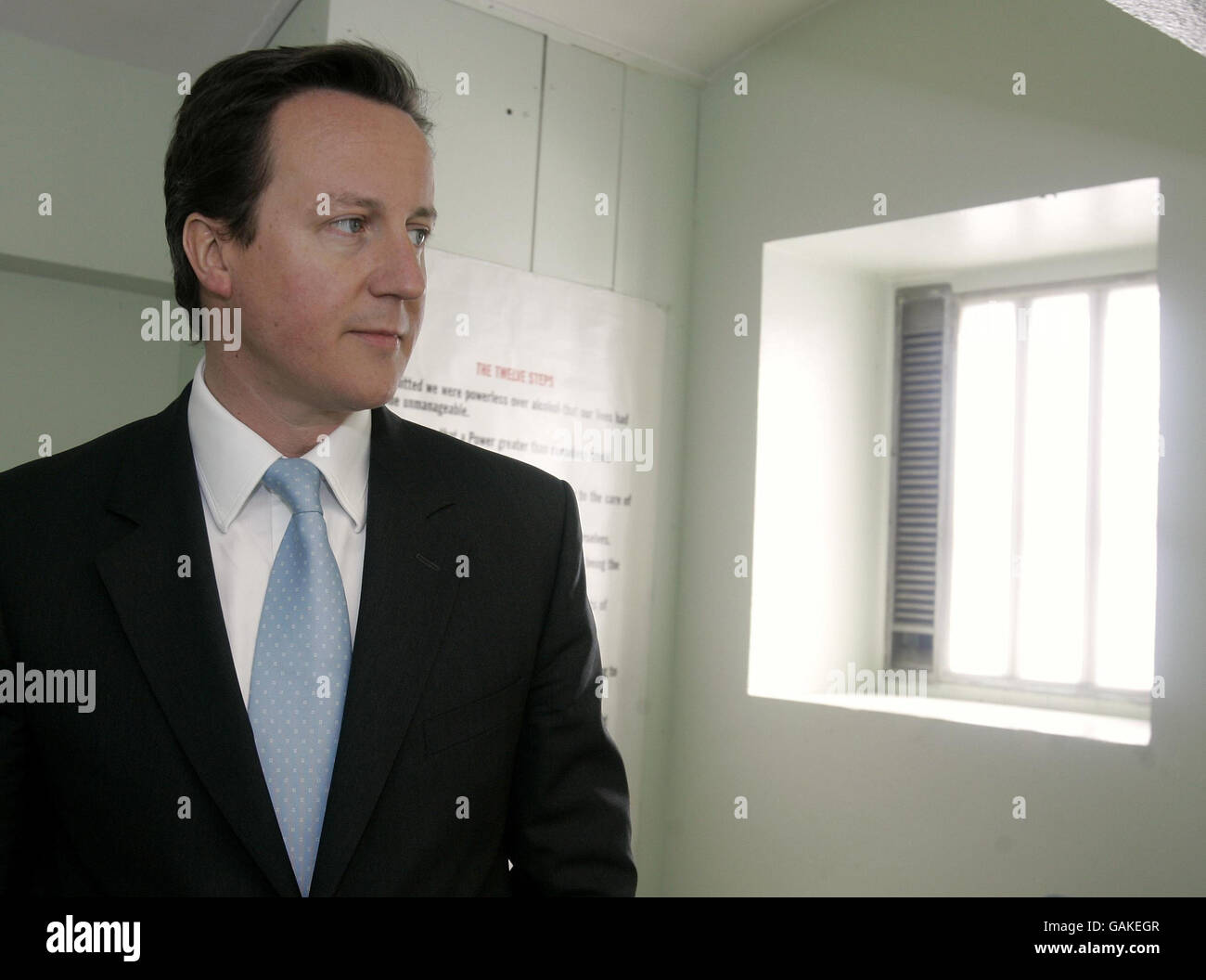 David cameron visit prison hi-res stock photography and images - Alamy
