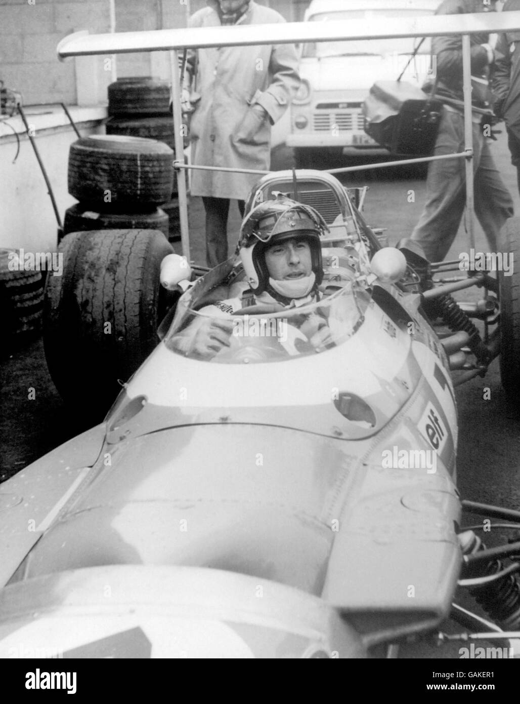 Cockpit sport racing car Black and White Stock Photos & Images - Alamy