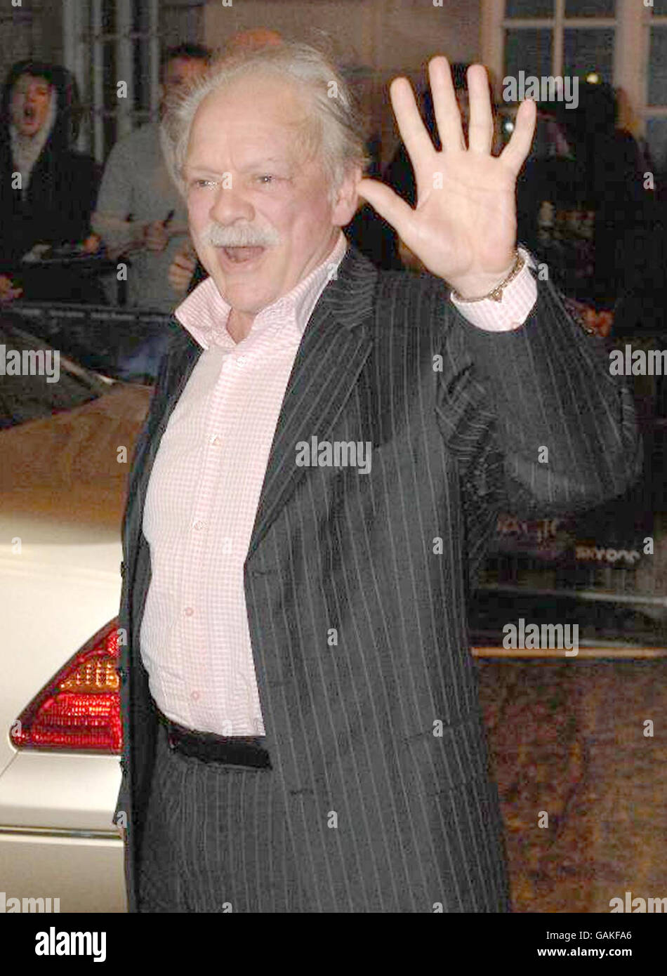 Actor David Jason arrives for the world premiere of Terry Pratchett's ...