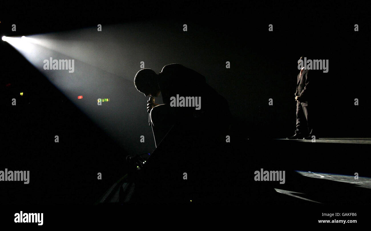 Boyz II Men in concert - London Stock Photo - Alamy