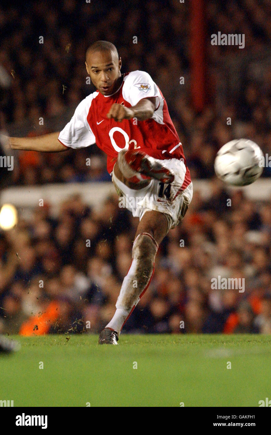 Soccer - FA Barclaycard Premiership - Arsenal v Liverpool. Thierry ...