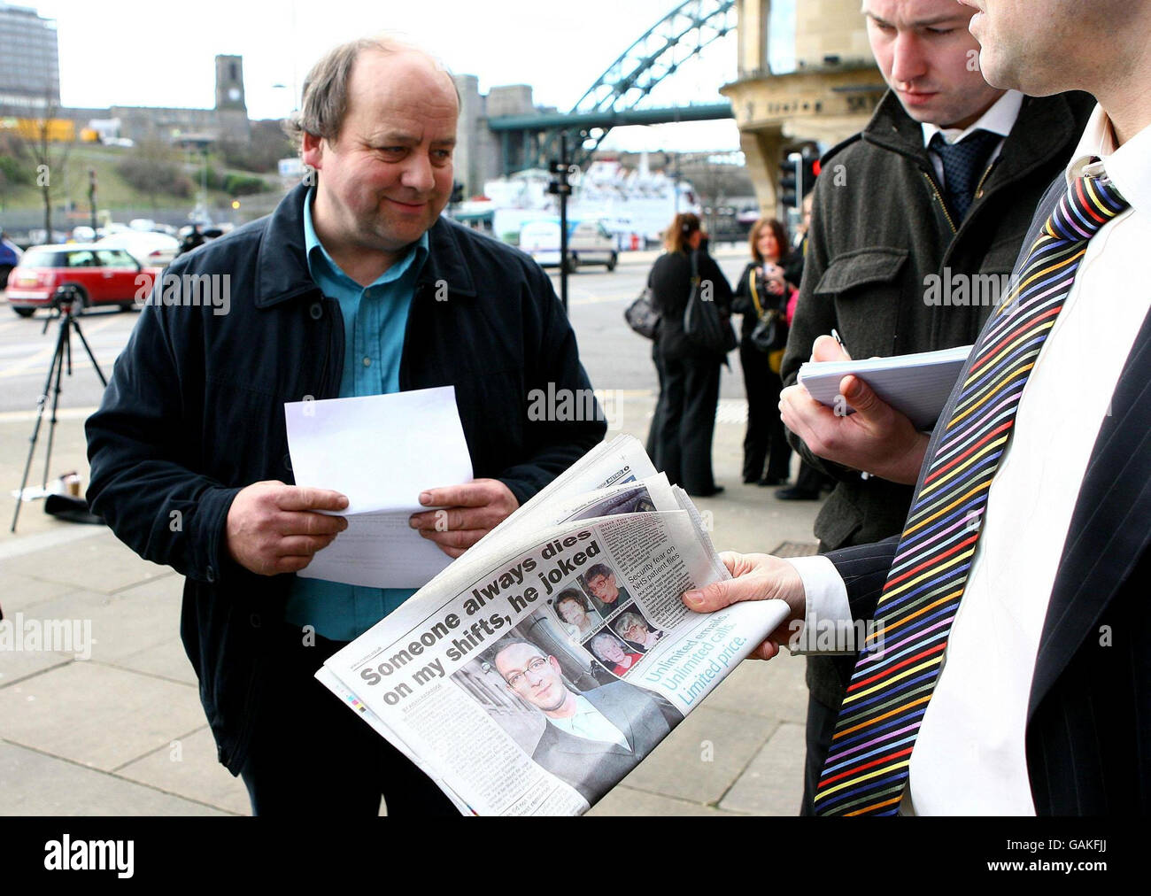 Stuart Hall, 53, who is the son of Ethel Hall, who was killed by nurse ...