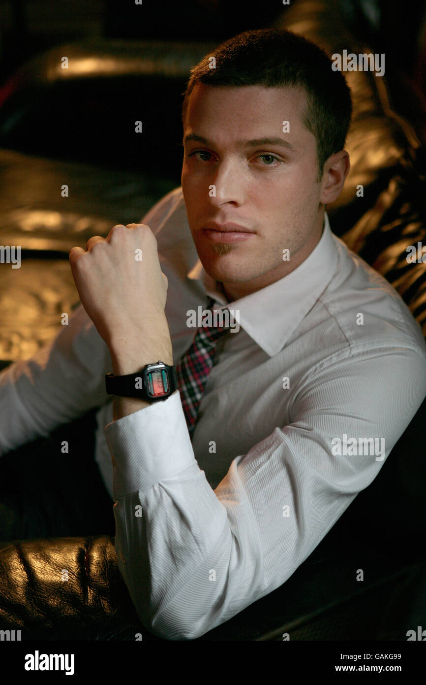 Exclusive portrait session with T4 Presenter, Rick Edwards. PRESS ...