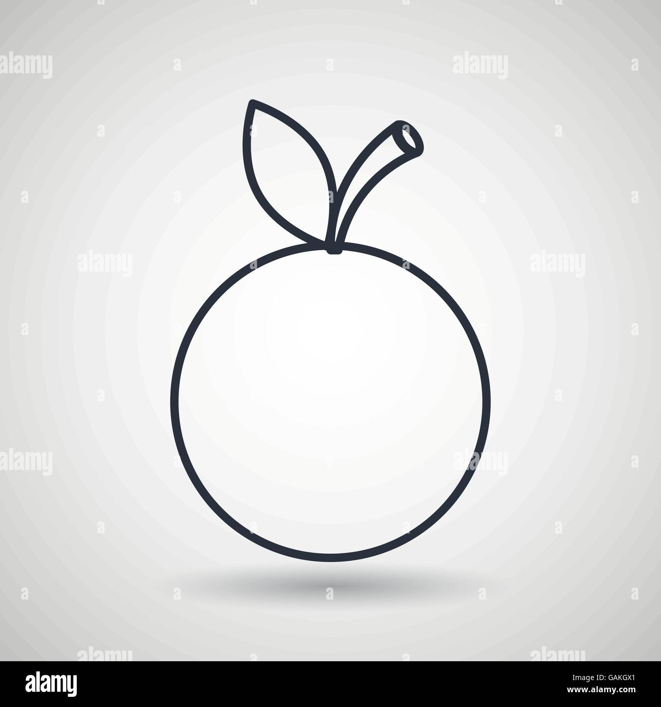 Fruit background orang Stock Vector Images - Alamy