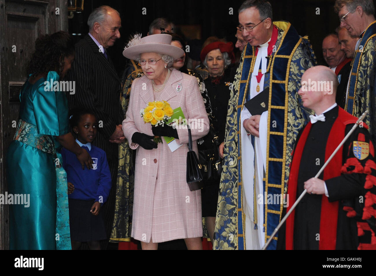 Queen elizabeth ii attending commonwealth service westminster abbey hi ...